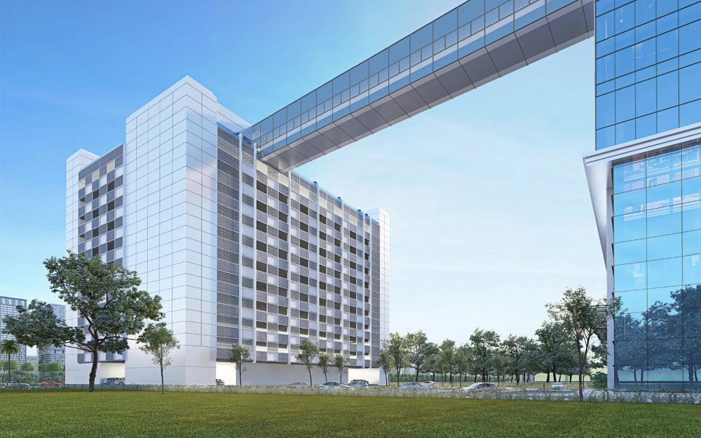 Multi Storey Car Parking Building trade Center First – One of the best ...